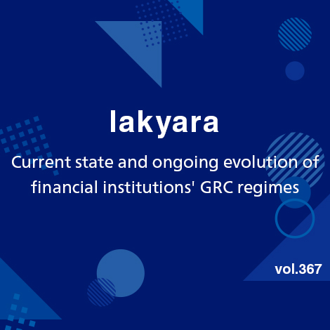 Current state and ongoing evolution of financial institutions' GRC regimes | Capital Markets ...